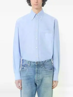 Valentino Garavani Cotton Shirt - Blue