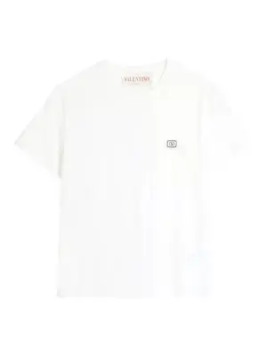 Valentino Garavani Vlogo-patch T-shirt - White