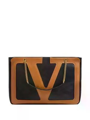Valentino Garavani Viva Superstar Medium Shopping Bag - Black