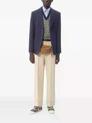 Valentino Garavani Wool Jumper With All-over Jacquard Pattern