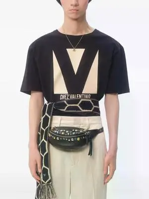 Valentino Garavani Chez-print T-shirt - Black