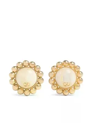 Valentino Garavani Pas Plus Clip-on Earrings - Gold