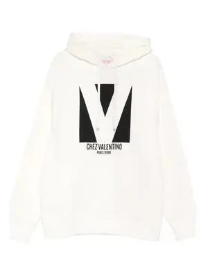 Valentino Garavani Textured Sweatshirts Hoodies For Men