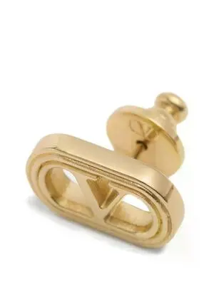 Valentino Garavani Ovalette Metal Earrings - Gold