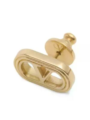 Valentino Garavani Ovalette Metal Earrings - Gold