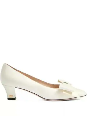 Valentino Garavani Bow Detail Pumps - Neutrals