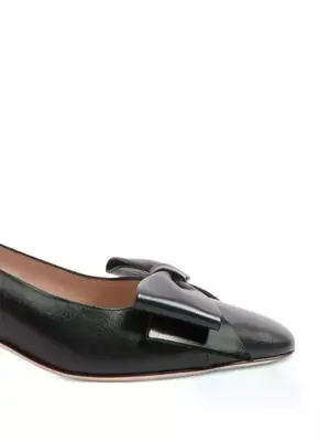 Valentino Garavani Kidskin Bow Pumps - Black