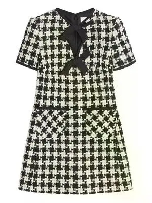 Valentino Garavani Damier Light Tweed Mini Dress