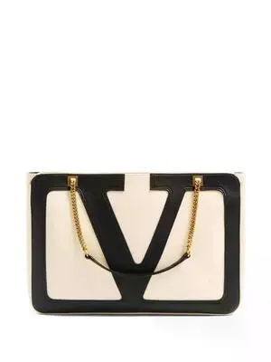 Valentino Garavani Viva Superstar Medium Nappa Leather Shopping Bag - Neutrals