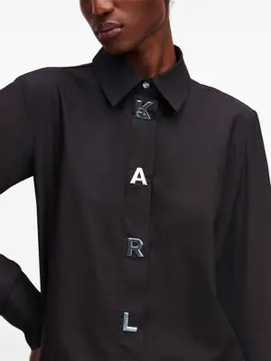 Karl Lagerfeld Signature Letter Shirt
