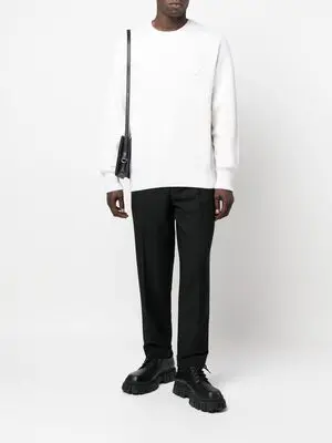 Prada Logo-appliqué Sweater