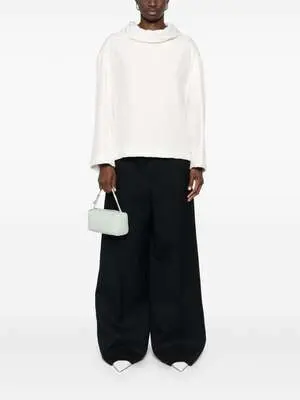 Carven Wool Palazzo Pants