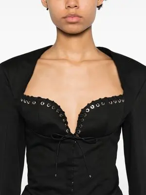 LUDOVIC DE SAINT SERNIN Rebecca Jacket - Black