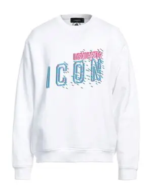 Dsquared2 Sweatshirt Size Cotton, Elastane - White