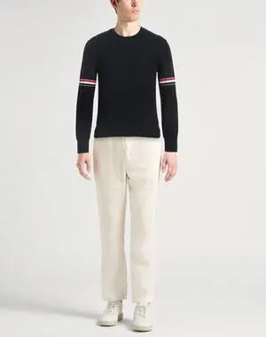 Thom Browne Sweater In Midnight Virgin Wool - Blue