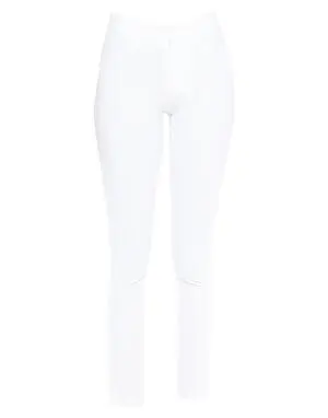 Liviana Conti Tapered Solid Pants - White