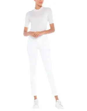 Liviana Conti Tapered Solid Pants - White