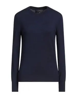 John Richmond Long Sleeve Knit Sweater - Navy