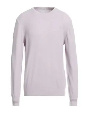 Boglioli Crewneck Pullover In Cotton - Purple