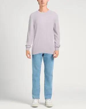 Boglioli Crewneck Pullover In Cotton - Purple