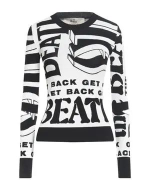 Stella McCartney Crewneck Two-tone Sweater - Black