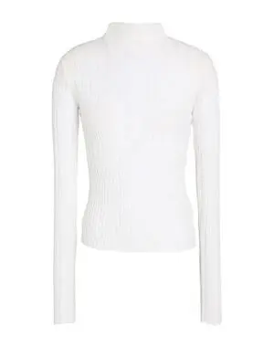 Max & Co. Ribbed Mock Neck Long Sleeve Sweater