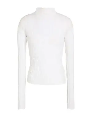 Max & Co. Ribbed Mock Neck Long Sleeve Sweater