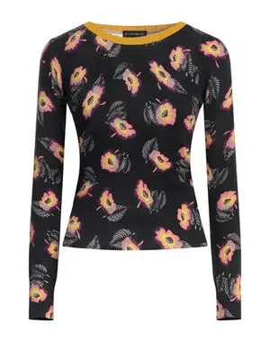Etro Sweater In Wool, Silk, Cashmere, And Viscose - Black