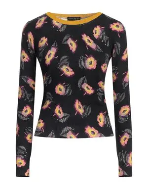 Etro Sweater In Wool, Silk, Cashmere, And Viscose - Black