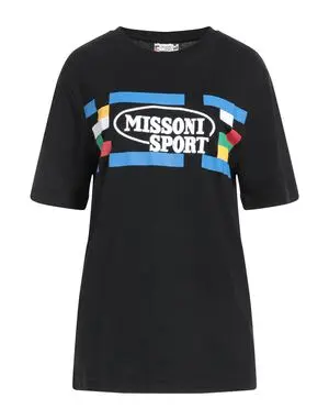 Missoni Printed Cotton T-shirt - Black