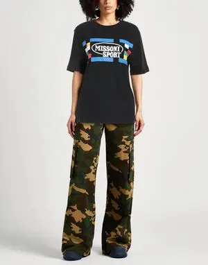 Missoni Printed Cotton T-shirt - Black