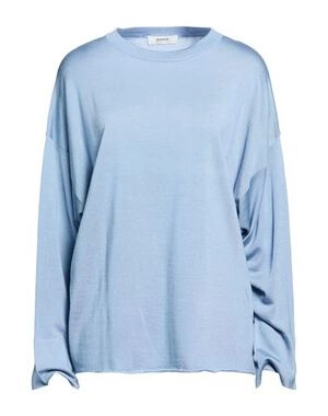 Alpha Studio Knitted Crewneck Sweater - Blue