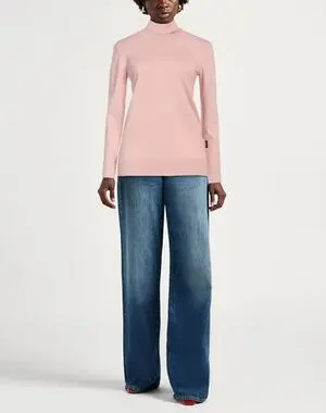 John Richmond Turtleneck Knit Top - Pink