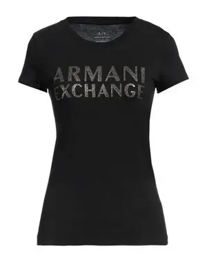 Armani Exchange T-shirt Size Cotton - Black