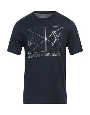 Armani Exchange Metallic T-shirts For Men