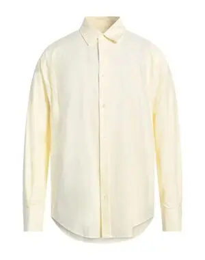 Maison Kitsuné Man Shirt Salmon Pink Size S Cotton Yellow