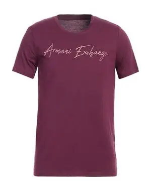 Armani Exchange T-shirt Size Cotton - Purple