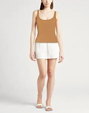 Max Mara Sleeveless Ribbed Silk Top