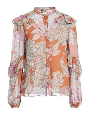 TWINSET Floral Print Chiffon Shirt
