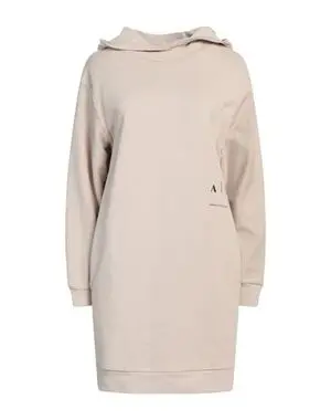Armani Exchange Cotton French Terry Mini Dress