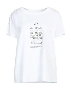 Armani Exchange Crewneck T-shirts For Women