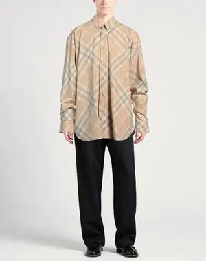 Burberry Shirt Size Cotton - Beige