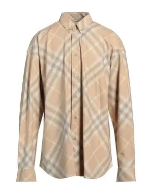 Burberry Shirt Size Cotton - Beige