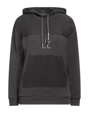 Armani Exchange Two Tone Sweatshirts Hoodies For Women