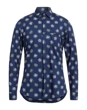 DANIELE ALESSANDRINI Shirt Size Cotton, Elastane