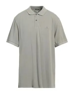 C.P. COMPANY C. P. Company Man Polo Shirt Antique Rose Size Xs Cotton Sage Green