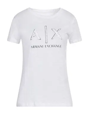 Armani Exchange Logo-print Cotton T-shirt - White