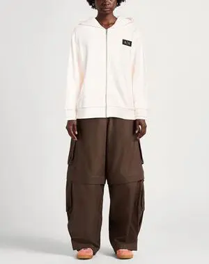 Armani Exchange French Terry Hooded Sweatshirt - White