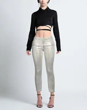 Armani Exchange Slim Fit Jeans With Metallic Finish