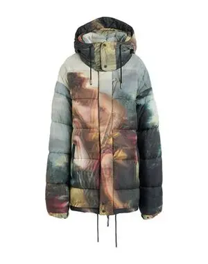 VIVIENNE WESTWOOD Padded Multicolor Shell Coat